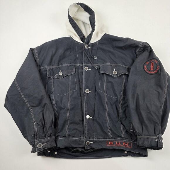 B.U.M. Equipment | Jackets & Coats | Vintage Bum Equipment Jacket Mens ...